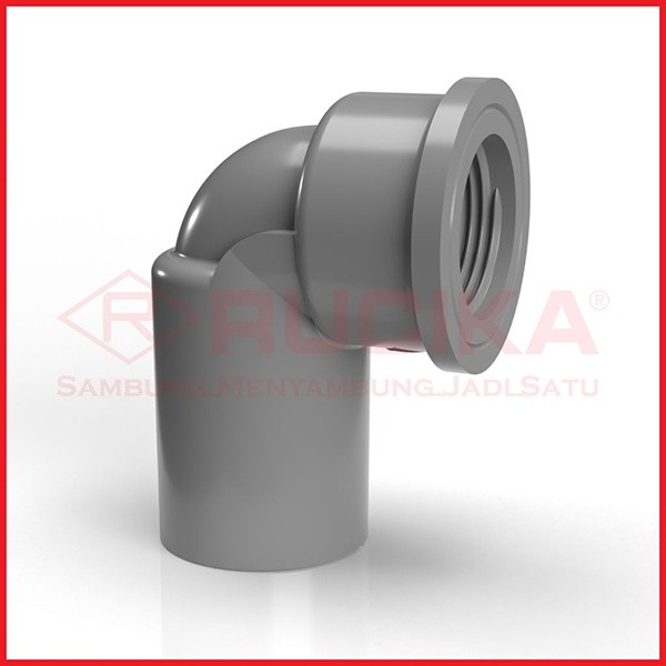 Jual Promo Faucet elbow Knee Drat Dalam KDD 3/4 inch AW Rucika Murah | Shopee Indonesia