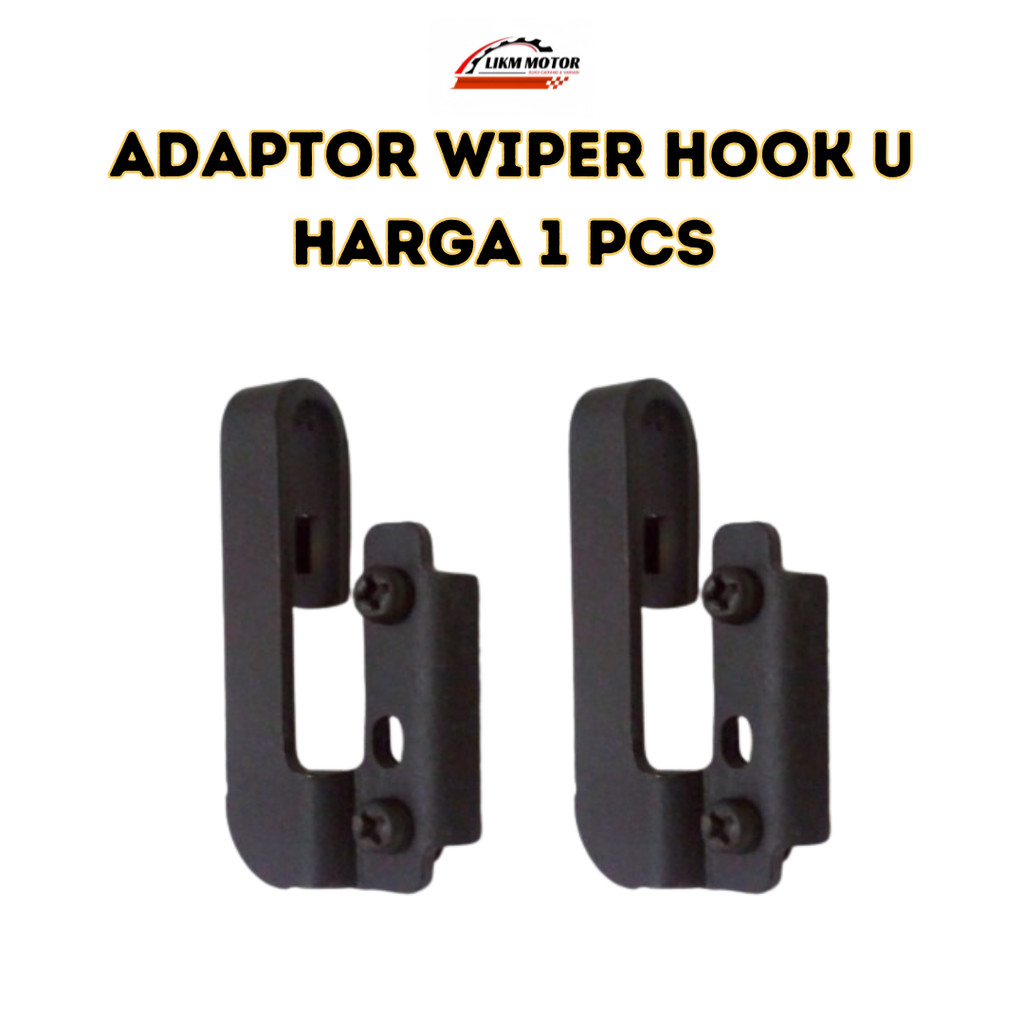 Jual Wiper Adaptor Hook U Baut Penyambung Gagang Wiper 1 PCS | Shopee ...
