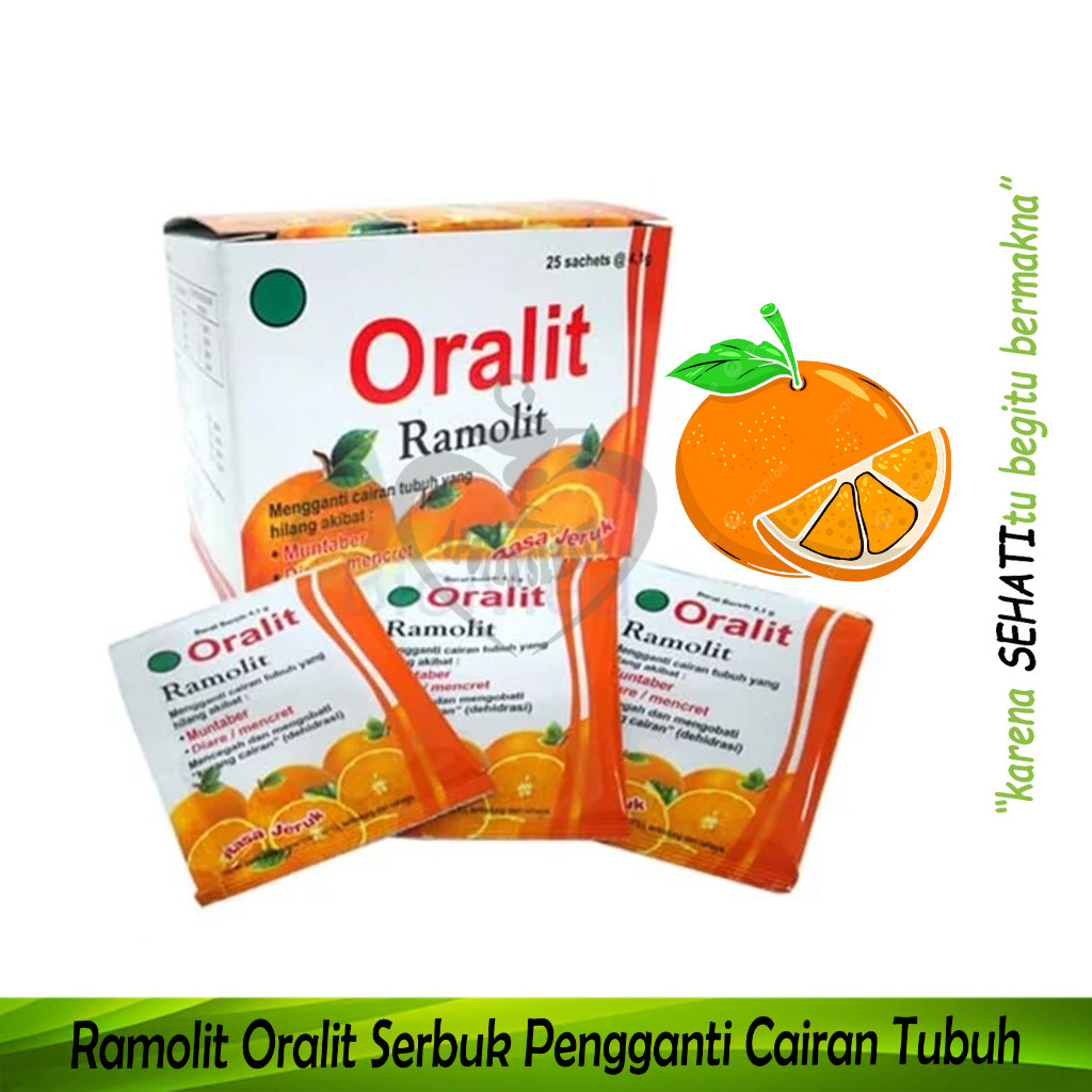 Jual Ramolit Sachet Oralit Serbuk Mengatasi Dehidrasi Tubuh | Shopee ...