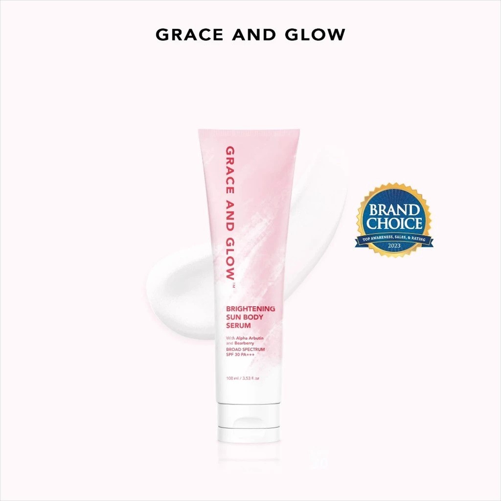 Jual LIVI - Grace And Glow Brightening Sun Body Serum 100ml(PINK ...