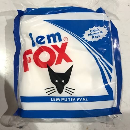 Jual Lem fox 350 gram plastik 350gram Lem PVaC Putih Fox 350 gram / Lem ...