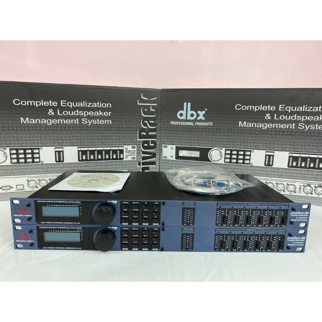 Jual Speaker Management Dbx Drive Rack Pa 260 Plus Software Prosesor Utilit | Shopee Indonesia