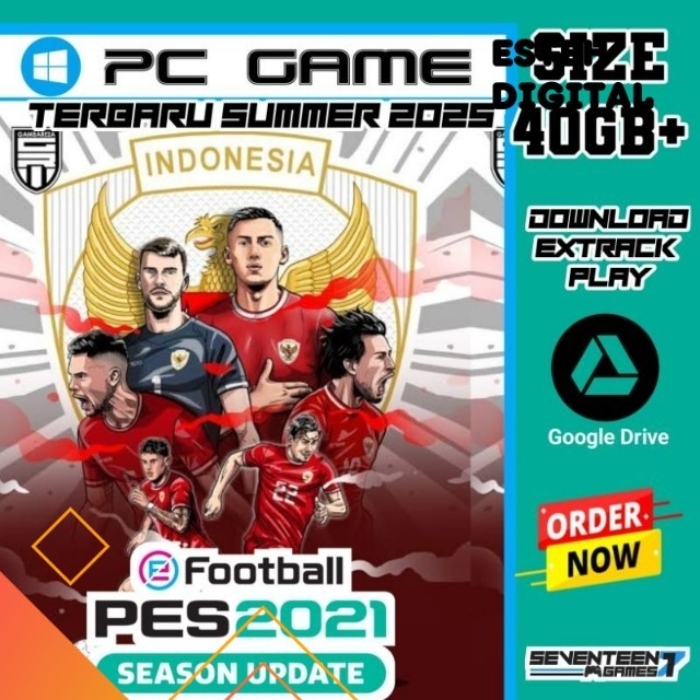 Jual PES 2021 Patch 2025 Terbaru Game Pc Laptop ES TEHH | Shopee Indonesia