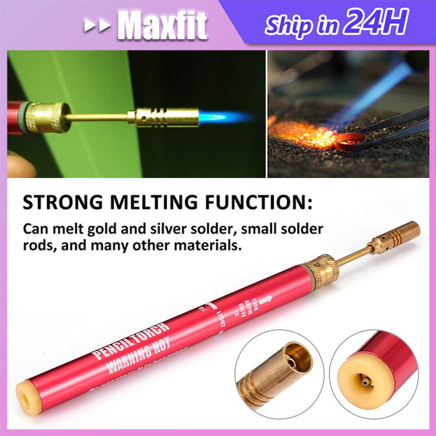 Jual MINI GAS BLOW TORCH SOLDERING SOLDER GAS CORDLESS WELDING PEN ...