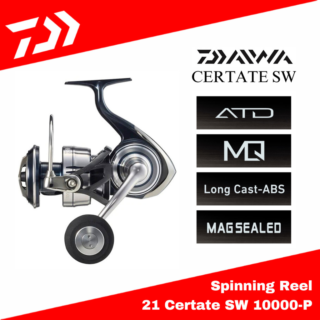 Jual Daiwa Spinning Reel 21 Certate SW 10000-P | Shopee Indonesia