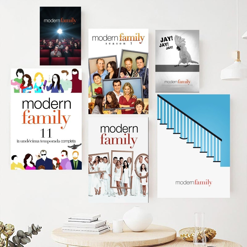 Jual Modern Family Poster Paintings on The Wall Picture for Living Room ...