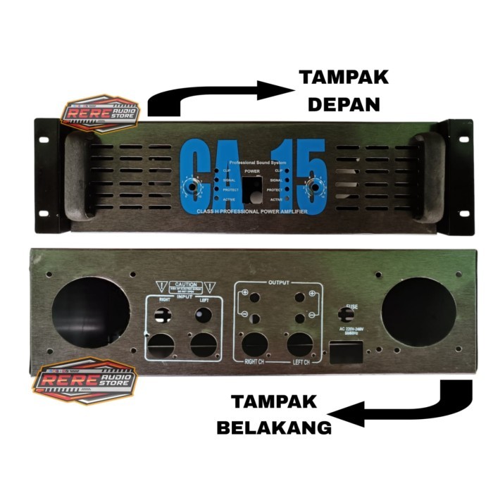 Jual Box Power CA 15 / Bok Power 2 Chanel CA-15 Bahan Plat Besi | Shopee Indonesia