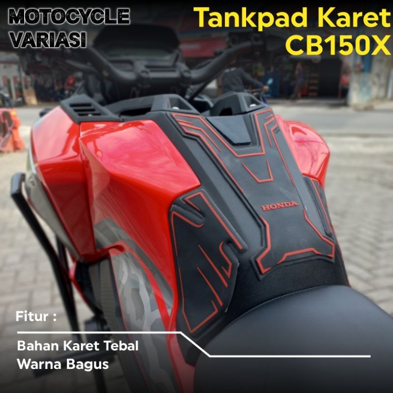 Jual Tankpad CB150X CB 150X CB 150 X Rubber Karet Pelindung Tangki ...