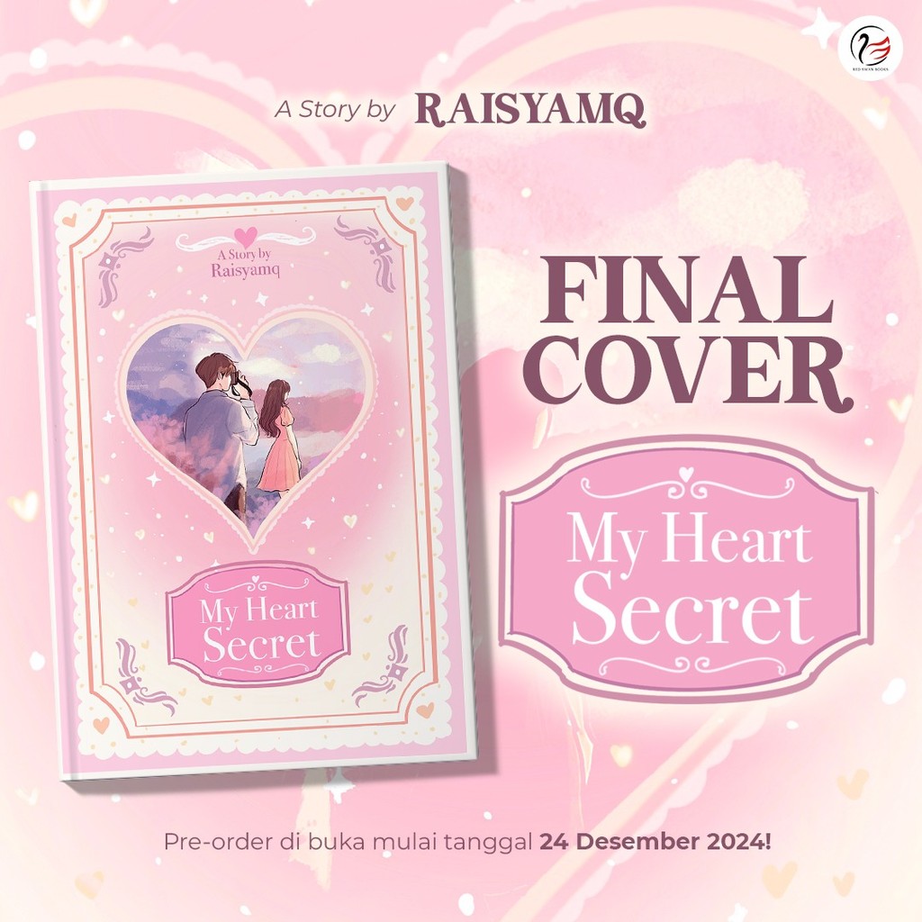 Jual Novel Roman My Heart Secret by Raisyamq_ (Redswan) | Shopee Indonesia