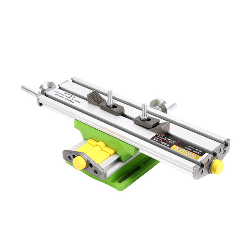 Jual DIY home micro precision multi-function milling machine bench drill vise fixture table X Y ...