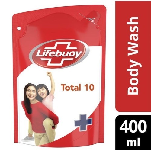 Jual NEW LIFEBUOY BODY WASH TOTAL 10 REF 400ML | Shopee Indonesia
