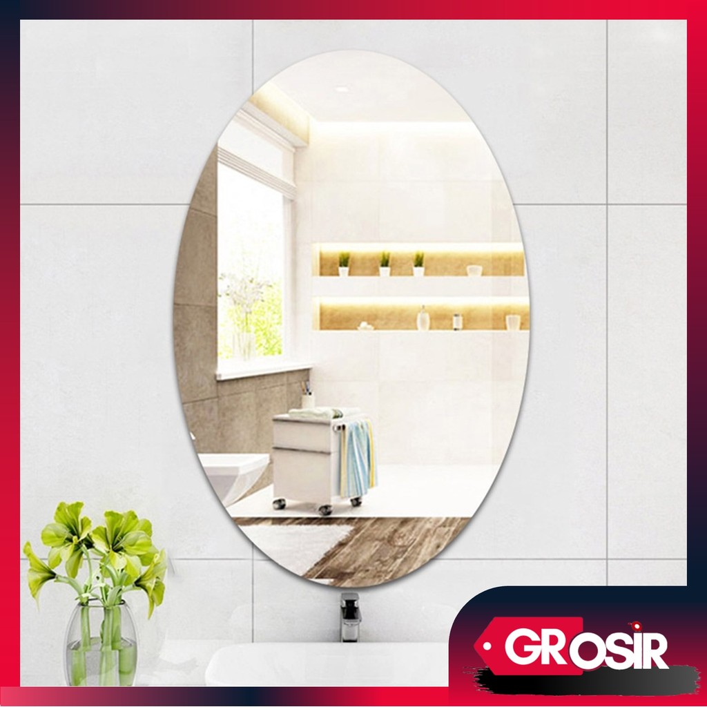 Jual Grosir - C5369 Cermin Oval & Persegi Panjang Dekorasi Ruang Tamu ...