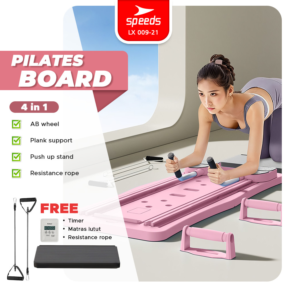 Jual SPEEDS Papan Perut Latihan Six Pack Gym Perut Aerobik 4in1 Push Up ...