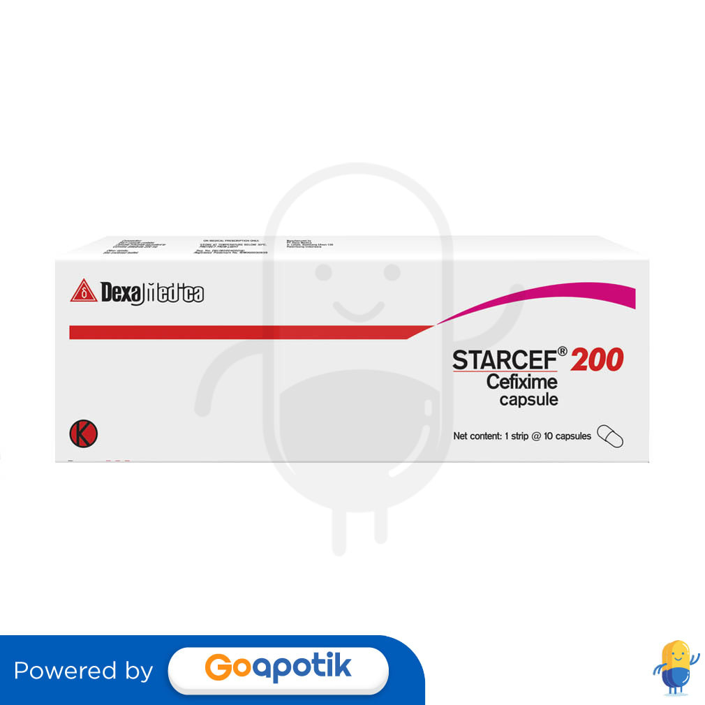 Jual Starcef 200 Mg Box 10 Kapsul | Shopee Indonesia