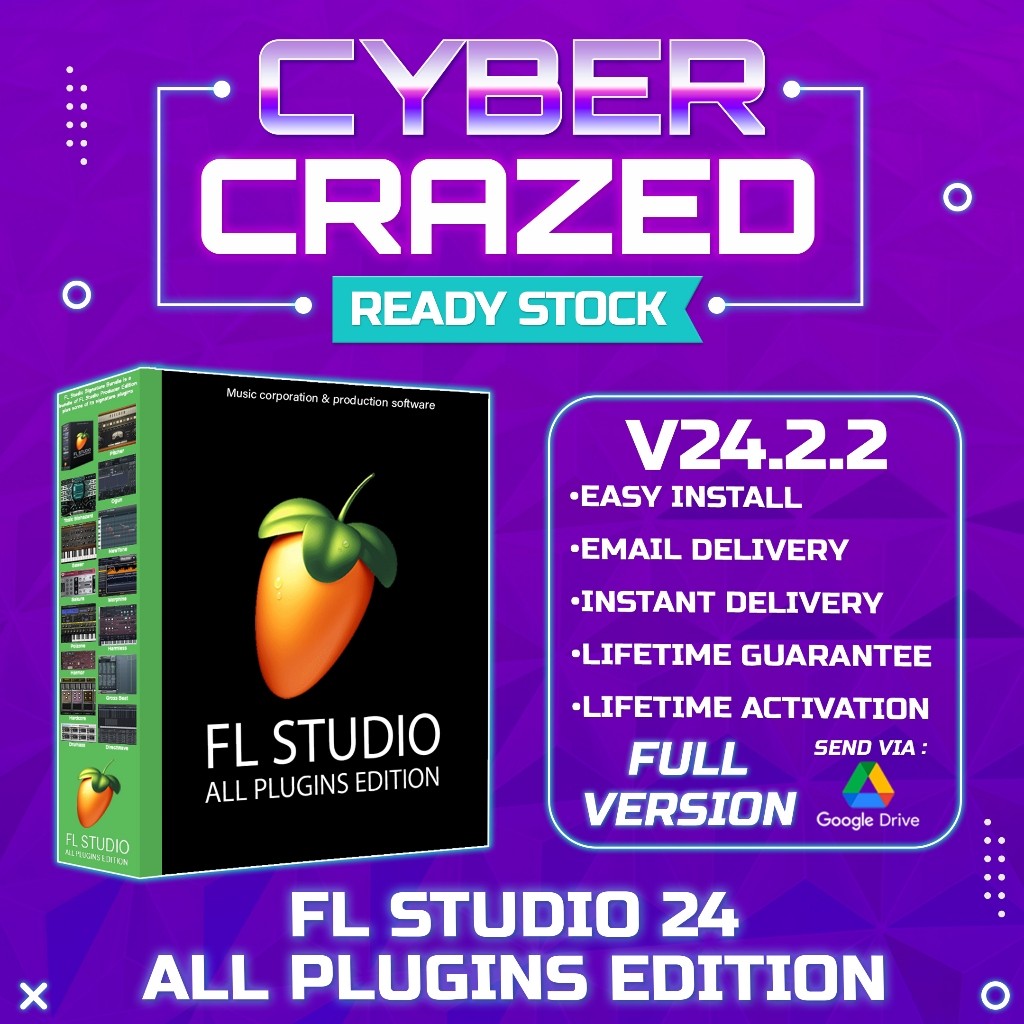 Jual FL Studio 24 All Plugins Edition v24.2.2 Build 4597 Full Version (Versi Terbaru) | Shopee ...