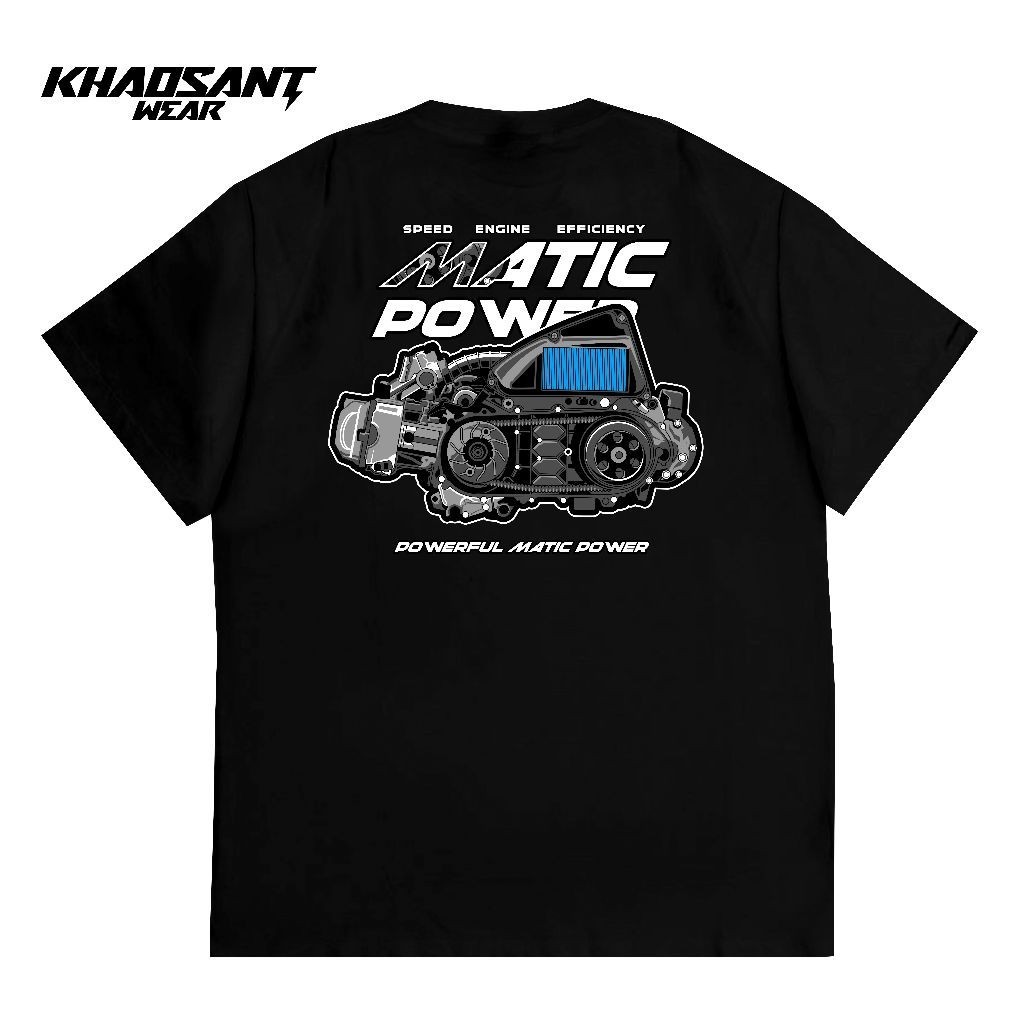 Jual KHAOSANT Kaos Matic Power Mesin Matic Kaos Racing Balap Racing ...