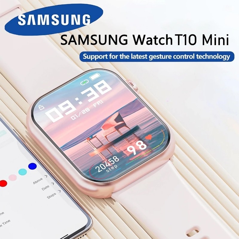 Jual SAMSUNG SmartWatch T10 Mini 38MM 1.72inc Waterproof Bluetooth Call ...