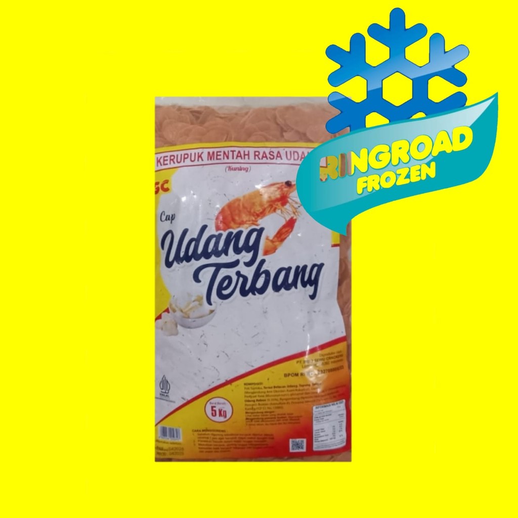 Jual CAP UDANG TERBANG KERUPUK UDANG KUNING 500 GR | Shopee Indonesia