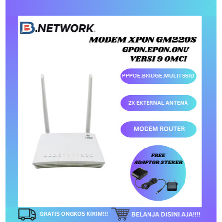 Jual Modem Xpon GM220-S V9 Gpon Epon Onu Modem Bekas Original | Shopee Indonesia