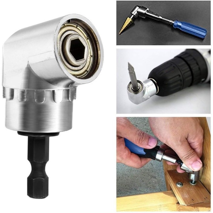 Jual Extension Mata Bor Bengkok L Shape Angle Screwdriver Adapter for ...