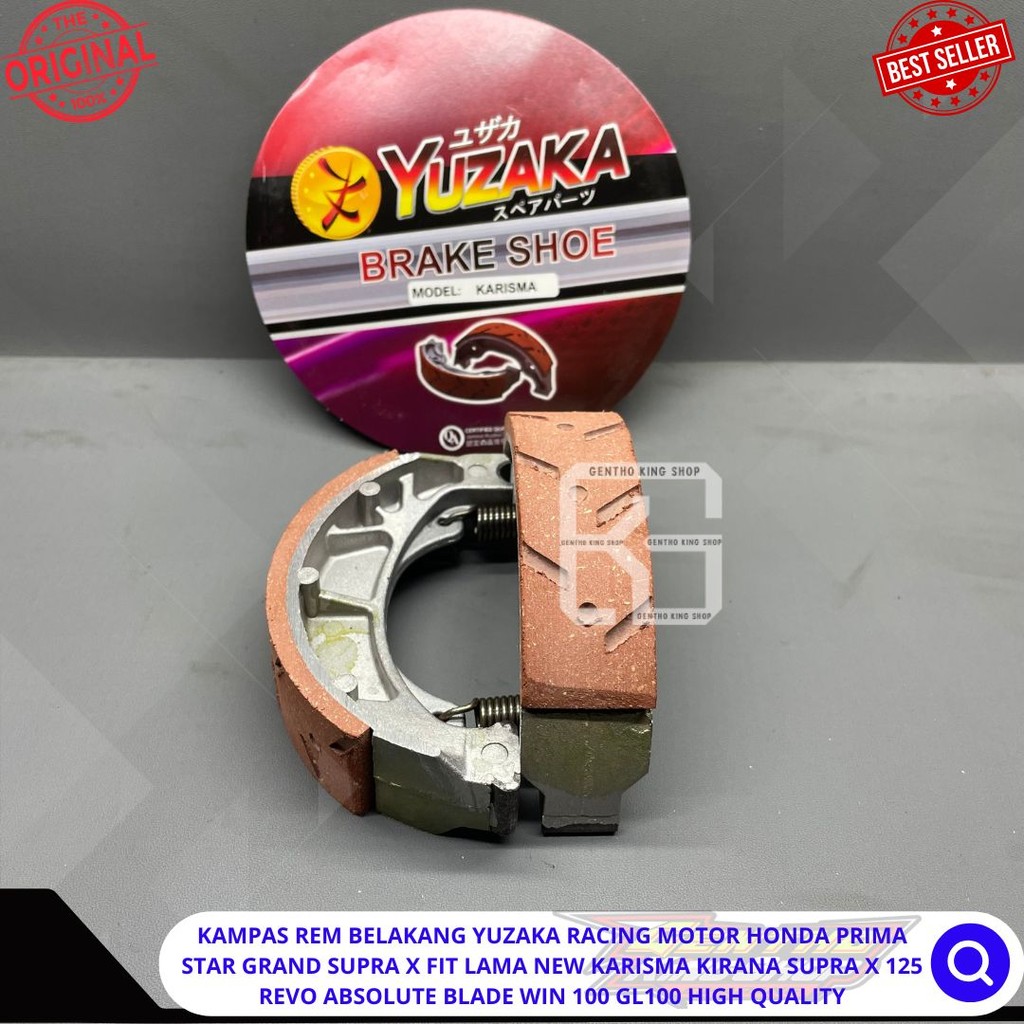 Jual KAMPAS REM BELAKANG YUZAKA RACING MOTOR HONDA PRIMA STAR GRAND ...