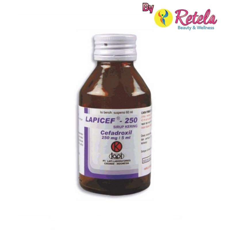 Jual LAPICEF 250MG/5 ML SYRUP BOTOL 60 ML | Shopee Indonesia