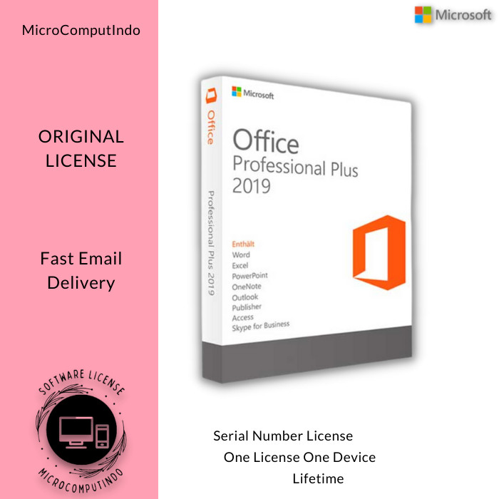 Jual Office 2019 Pro Plus - Original Serial Kode Number Lisensi ...