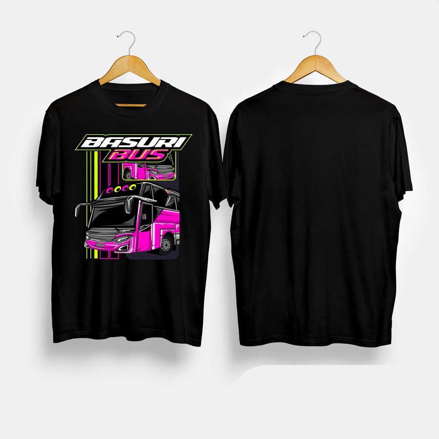 Jual Kaos Baju Basuri Bus Busmania Kaos Bus | Shopee Indonesia