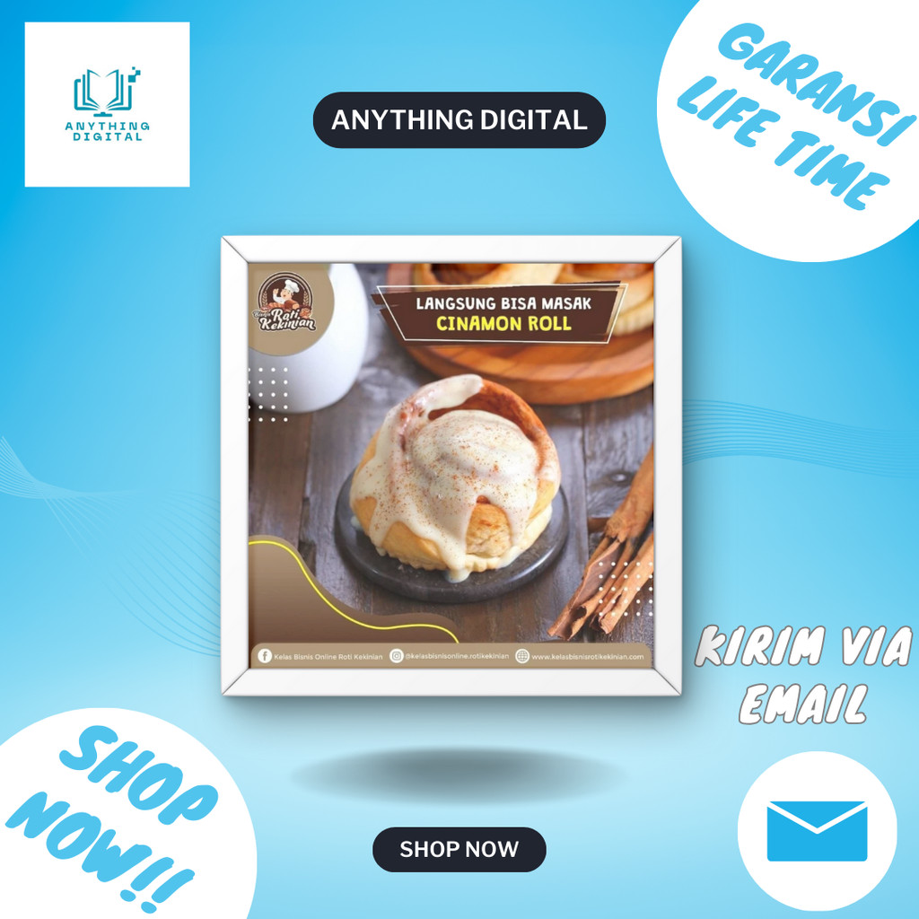 Jual Kursus Bisnis Roti Viral Kekinian Yang Bisa Bikin Cu4n | Shopee ...