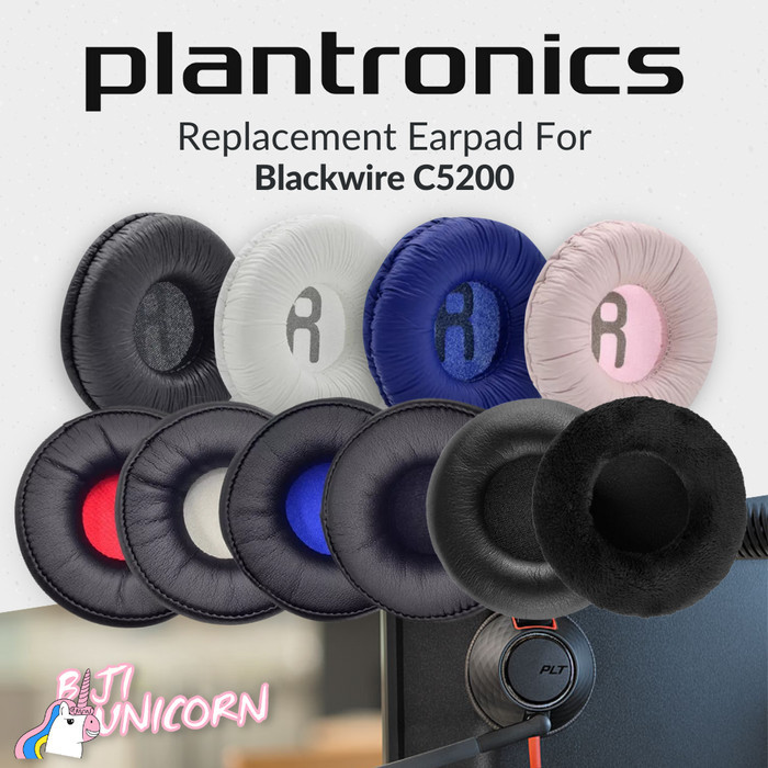 Jual Earpad Earcup Ear Cushion Plantronics Blackwire C5200 Busa Foam ...