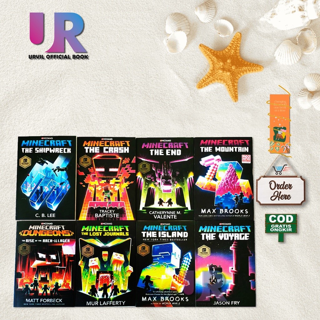 Jual Minecraft (Official Novels) (22 book series) By Max Brooks | Shopee Indonesia