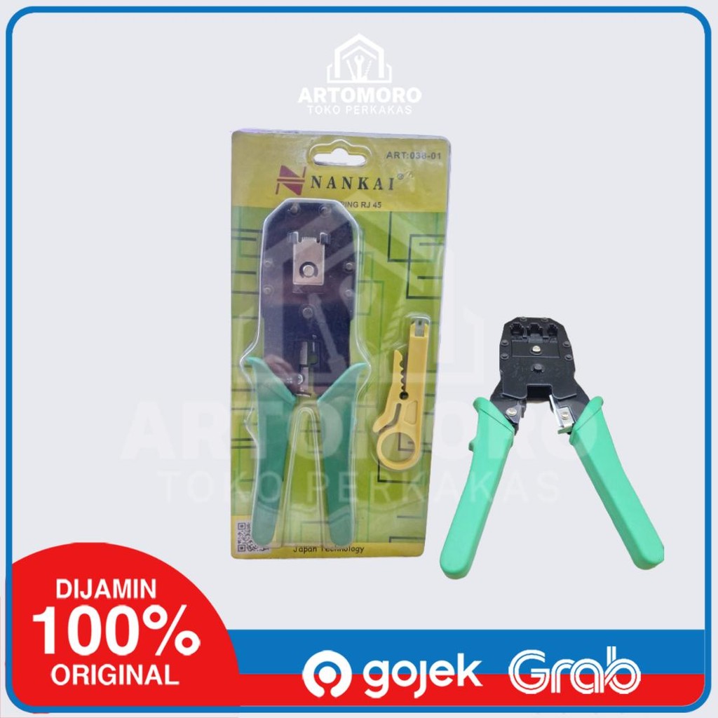 Jual Tang Crimping RJ45 NANKAI - Alat Krimping Kabel, Produk Selalu ...