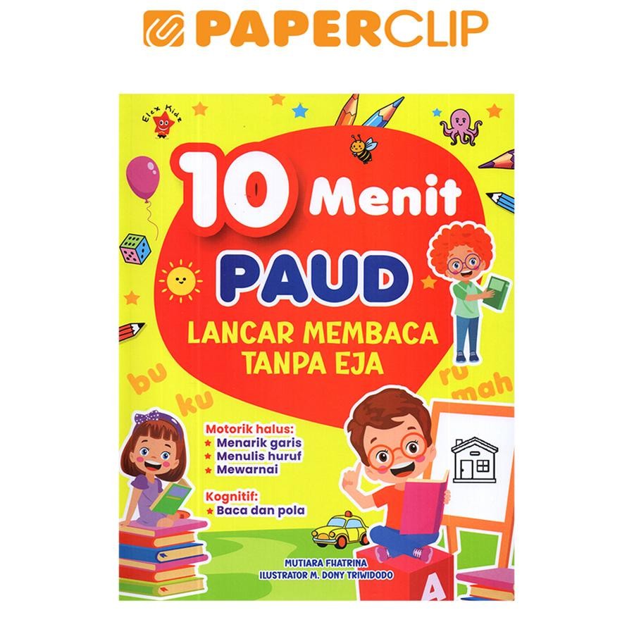 Jual 10 MENIT PAUD LANCAR MEMBACA TANPA EJA | Shopee Indonesia