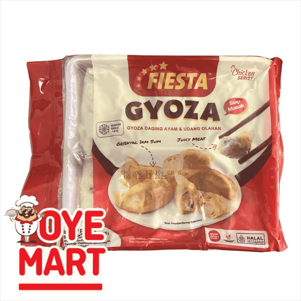 Jual FIESTA GYOZA 180GR /PANGSIT UDANG DAN AYAM | Shopee Indonesia