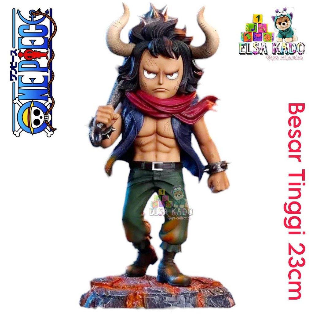 Jual Action Figure Kaido One Piece 23cm Childhood Kaidou Pvc Anime ...