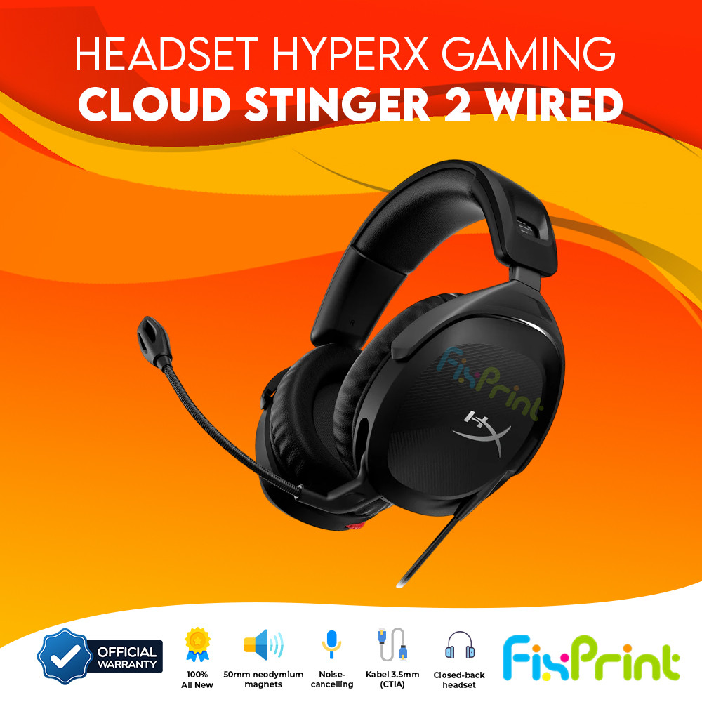 Jual HyperX Headset Gaming Cloud Stinger 2 Wired Spatial Audio ...