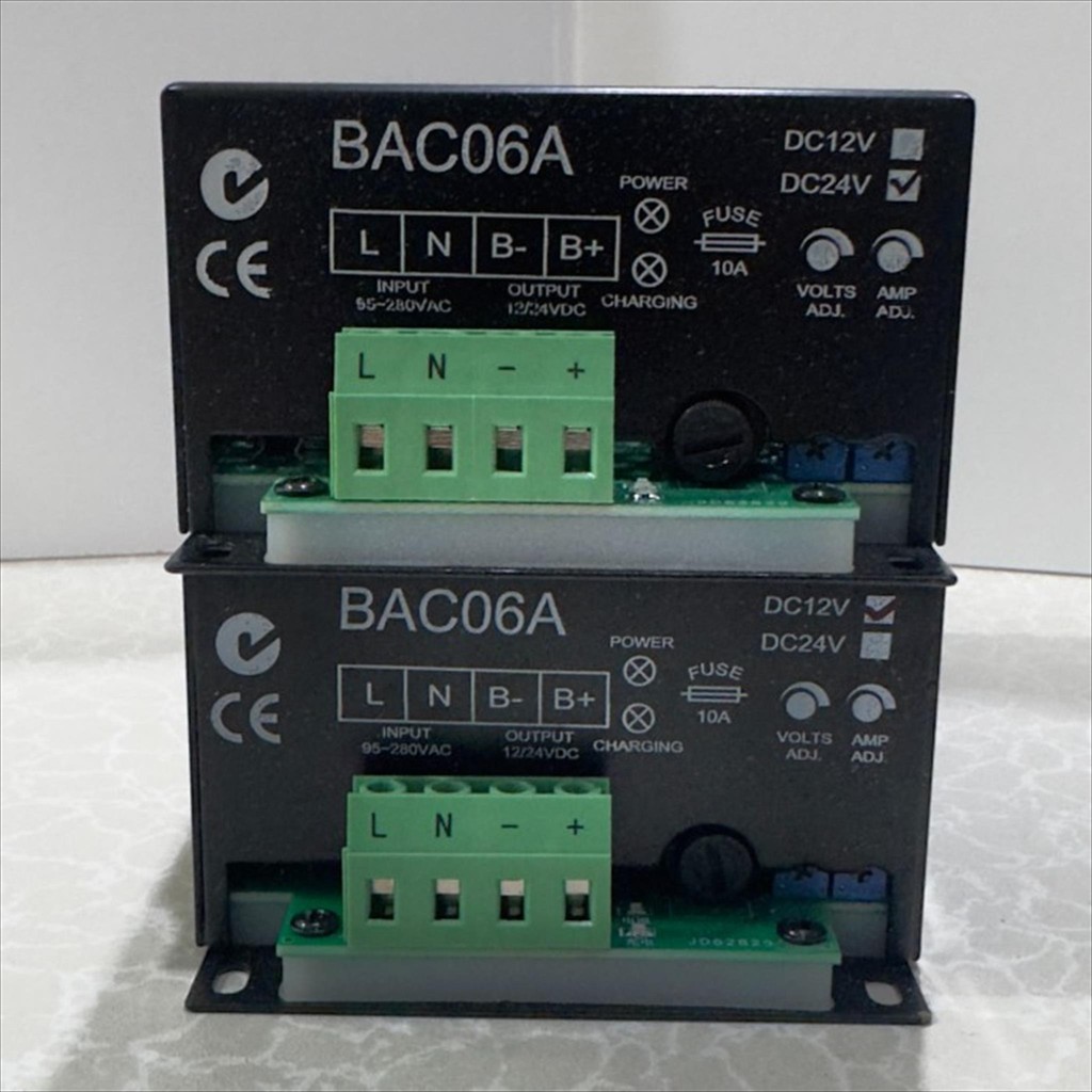 Jual GARANSI READY BAC06A 12V 24V Battery Charger BAC06A 12V 24V ...