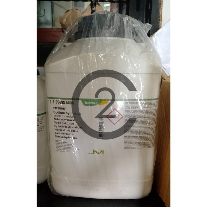 Jual Natrium Hidroksida / Sodium Hydroxide / NaOH 50 gram Merck 106498 ...