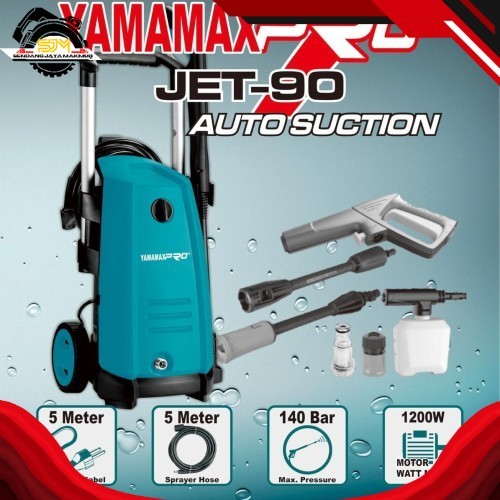 Jual MESIN JET CLEANER / MESIN CUCI SEMPROT MOBIL MOTOR PRESSURE WASHER JET 90 YAMAMAX-PRO ...