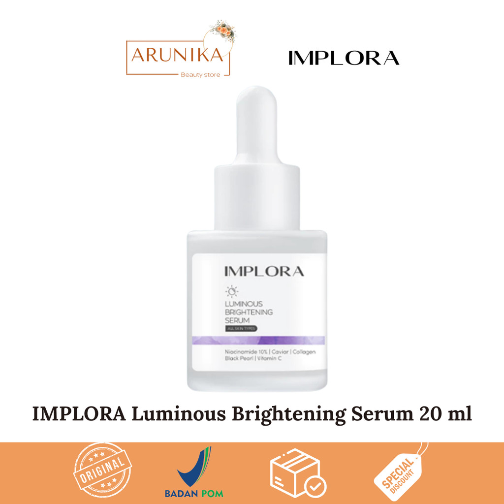 Jual Implora Serum Wajah 20ML - ALL SERIES | Shopee Indonesia