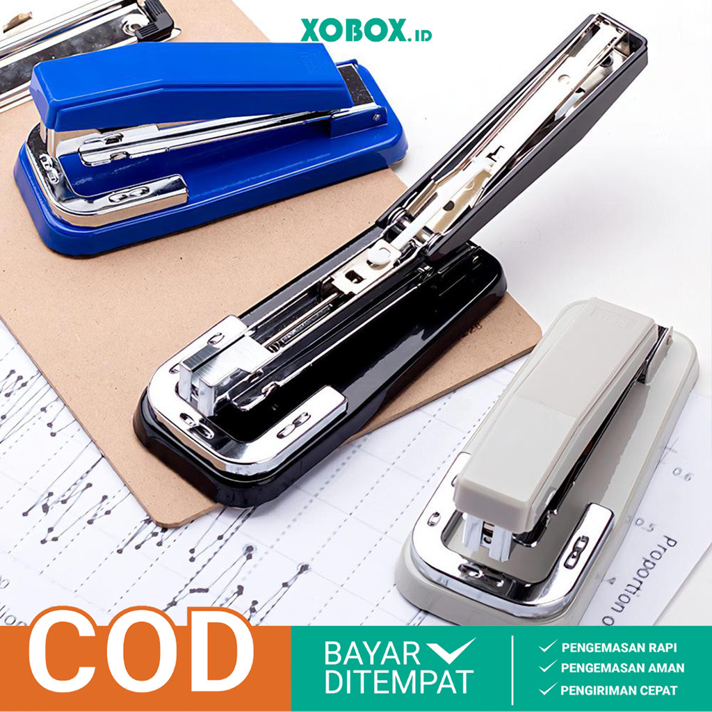 Jual Staples Putar 3 Arah Staples 360° Triple Stapler Portable Stepler Rotatable ATK3008 ...