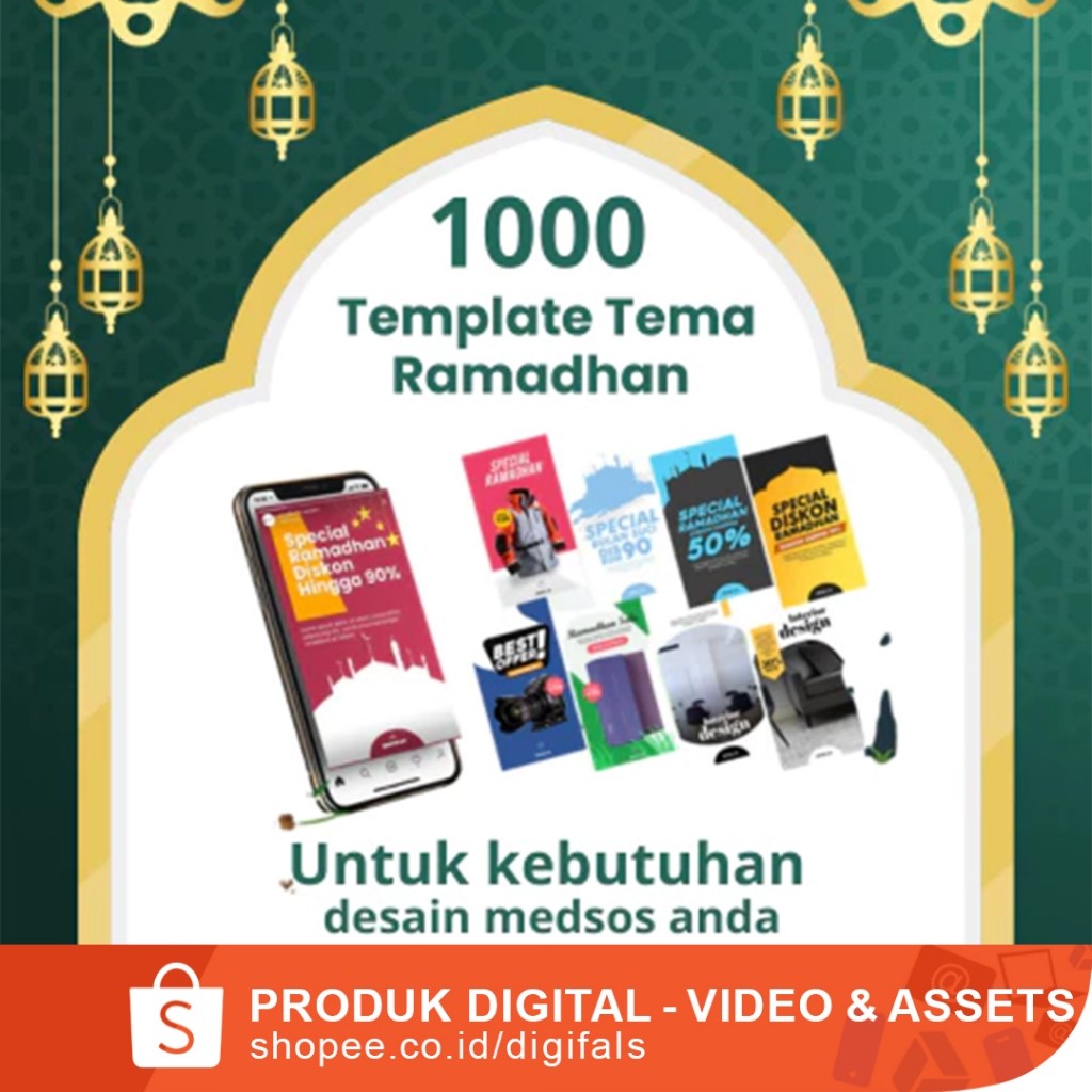 Jual 1000 Template Tema Islami - (Islam, Lebaran, Idul Adha, Idul Fitri ...