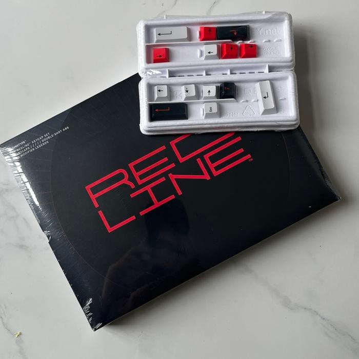 Jual GMK Redline Base Kit + Alternate (accent) BNIB Sealed keycaps set ...