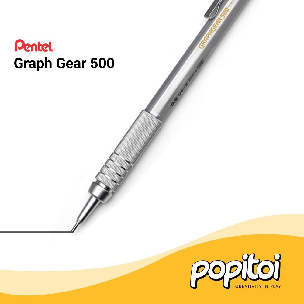 Jual Pentel Graph Gear 500 Mechanical Drafting Pencil GraphGear Pensil ...