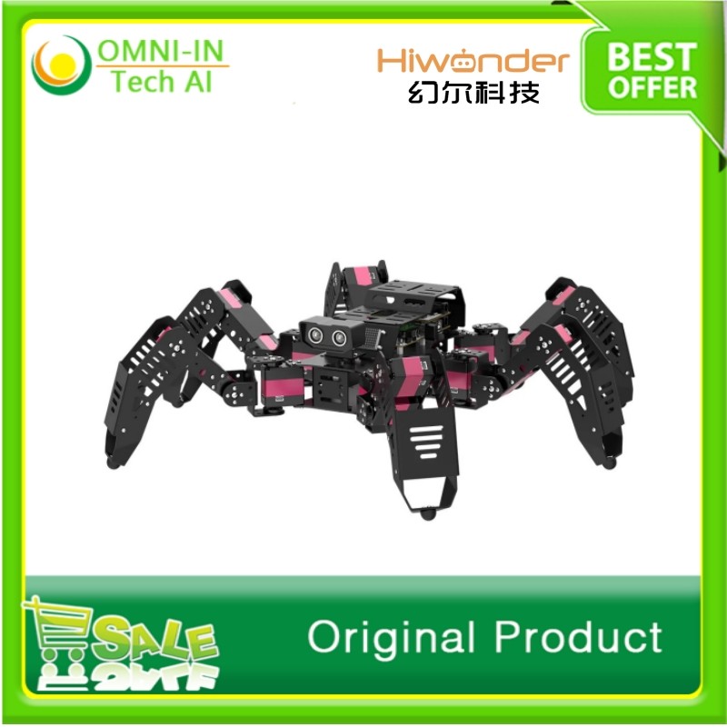 Jual Hiwonder Spiderbot hexapod robot, secondary development kit, compatible with Arduino ...