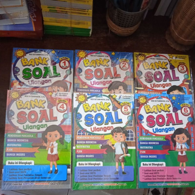 Jual Buku Kelas 1, 2, 3, 4, 5 & 6 SD/MI Bank Soal Ulangan Kurikulum Merdeka / Kumer | Shopee ...