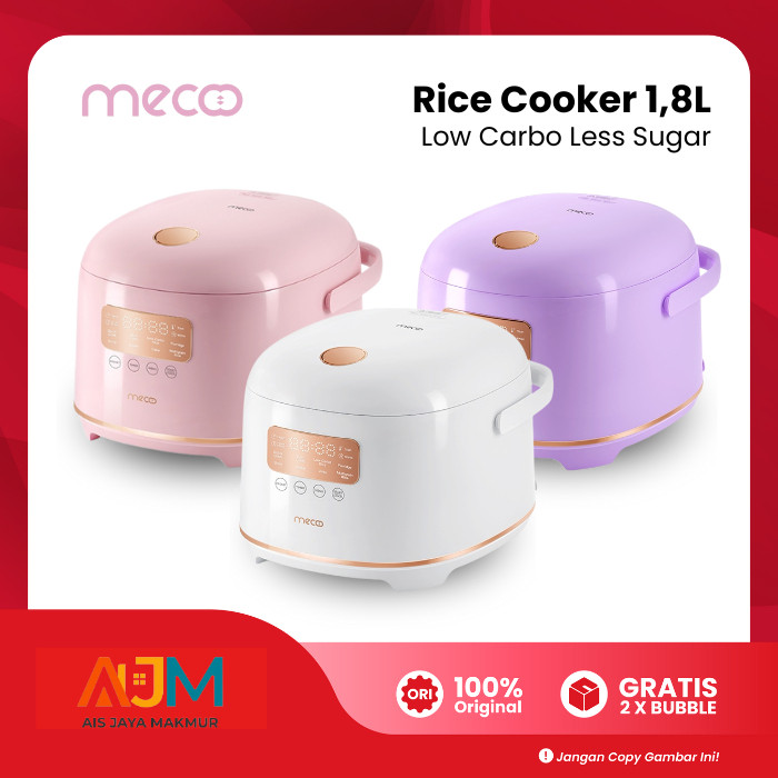 Jual Mecoo Most Aesthetic Digital Rice Cooker UltraWarmth 48H Kapasitas ...