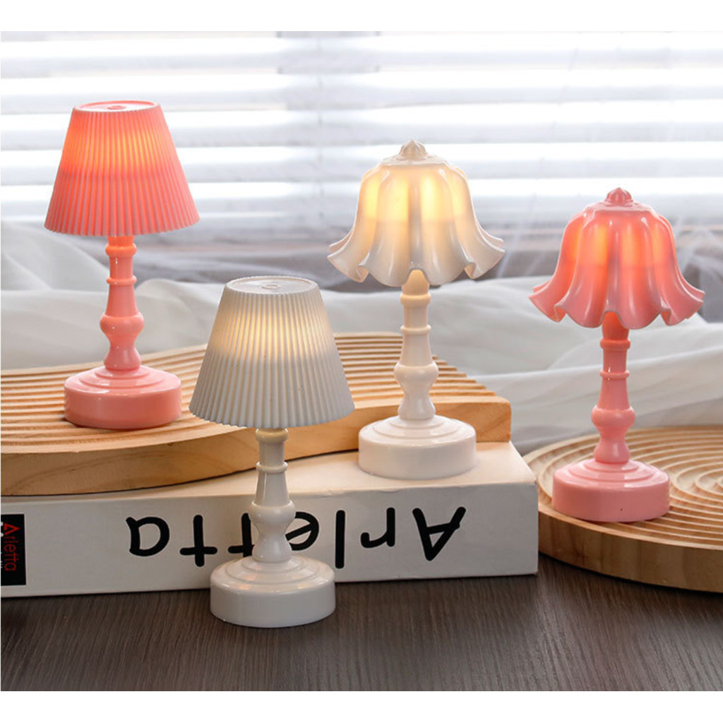 Jual Lampu Meja Mini Plastik Lampu Dekorasi Hiasan Small Plastic Table ...