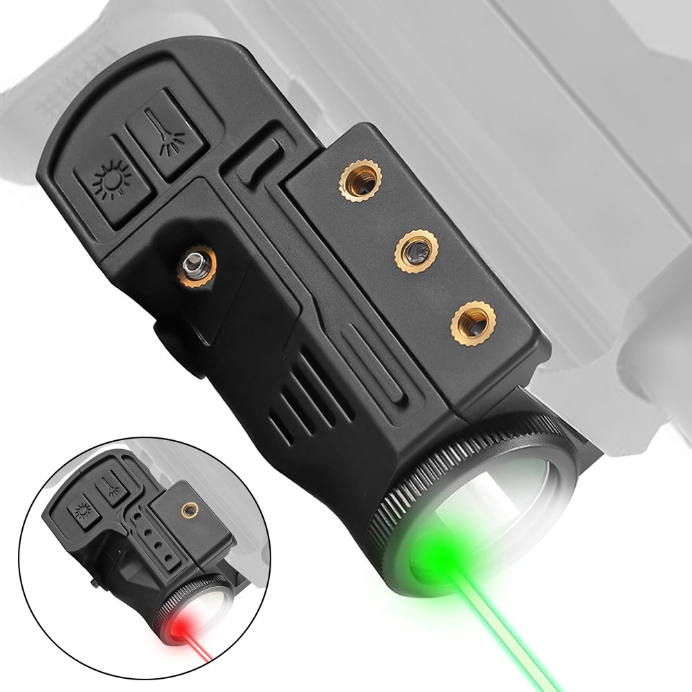 Jual Tactical Weapon Gun Light Laser Flashlight Airsoft Pistol Handgun ...