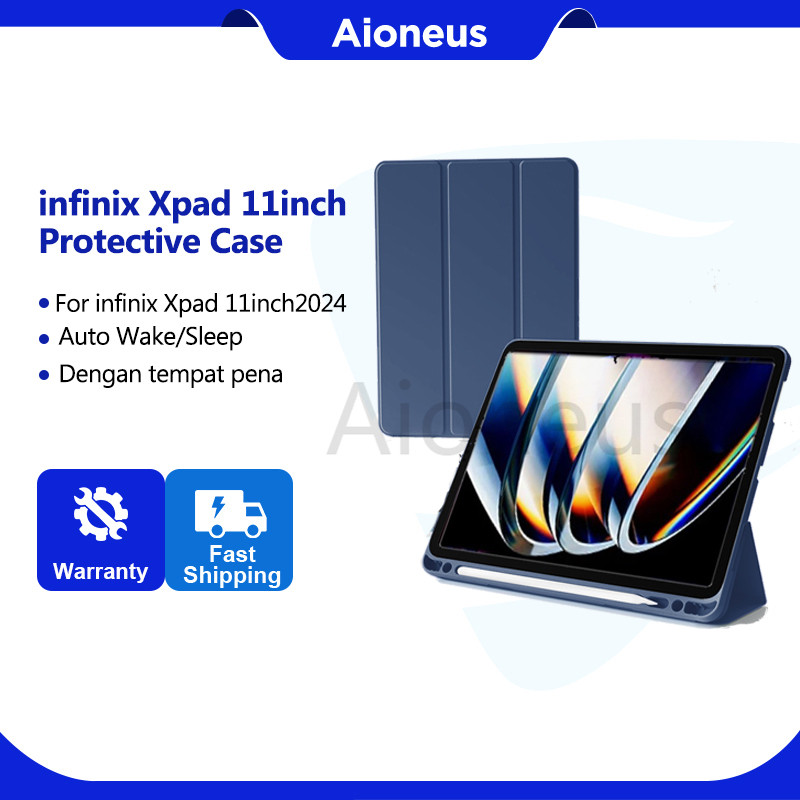 Jual Aioneus | Case infinix Xpad 11inch infinix Xpad 2024 PU Leather ...